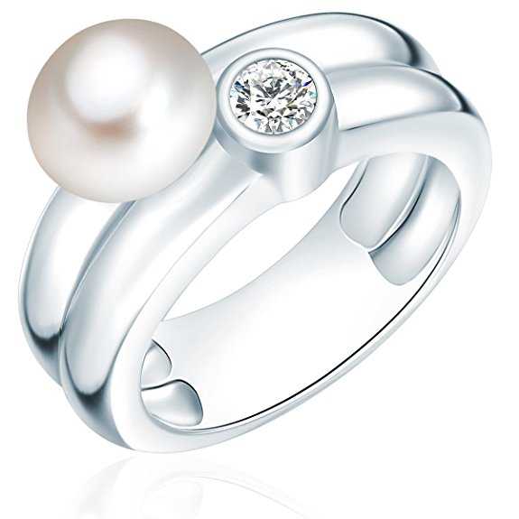 Anillo con perla Valero Pearls - Anillos de