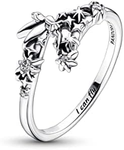 PANDORA Anillo Campanilla Brillante de Disney 192516 C01 58 MUJER ...